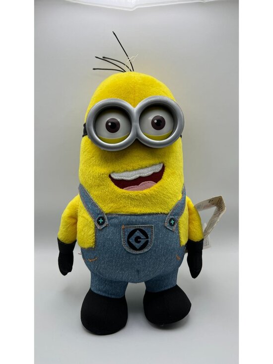 Universal | Toys | Minion Plush Toy With Overalls 2 Tall Despicable Me ...